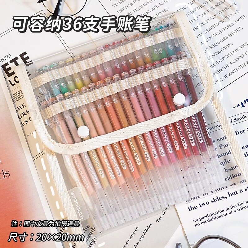 Набор ручек Blue Fruit Journal Pen Collaboration, 135 цветов, маркер для заметок, маркер для рисования в стиле Моранди