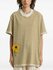 Футболка Song For The Mute Striped-pattern flower T-shirt, размер 36