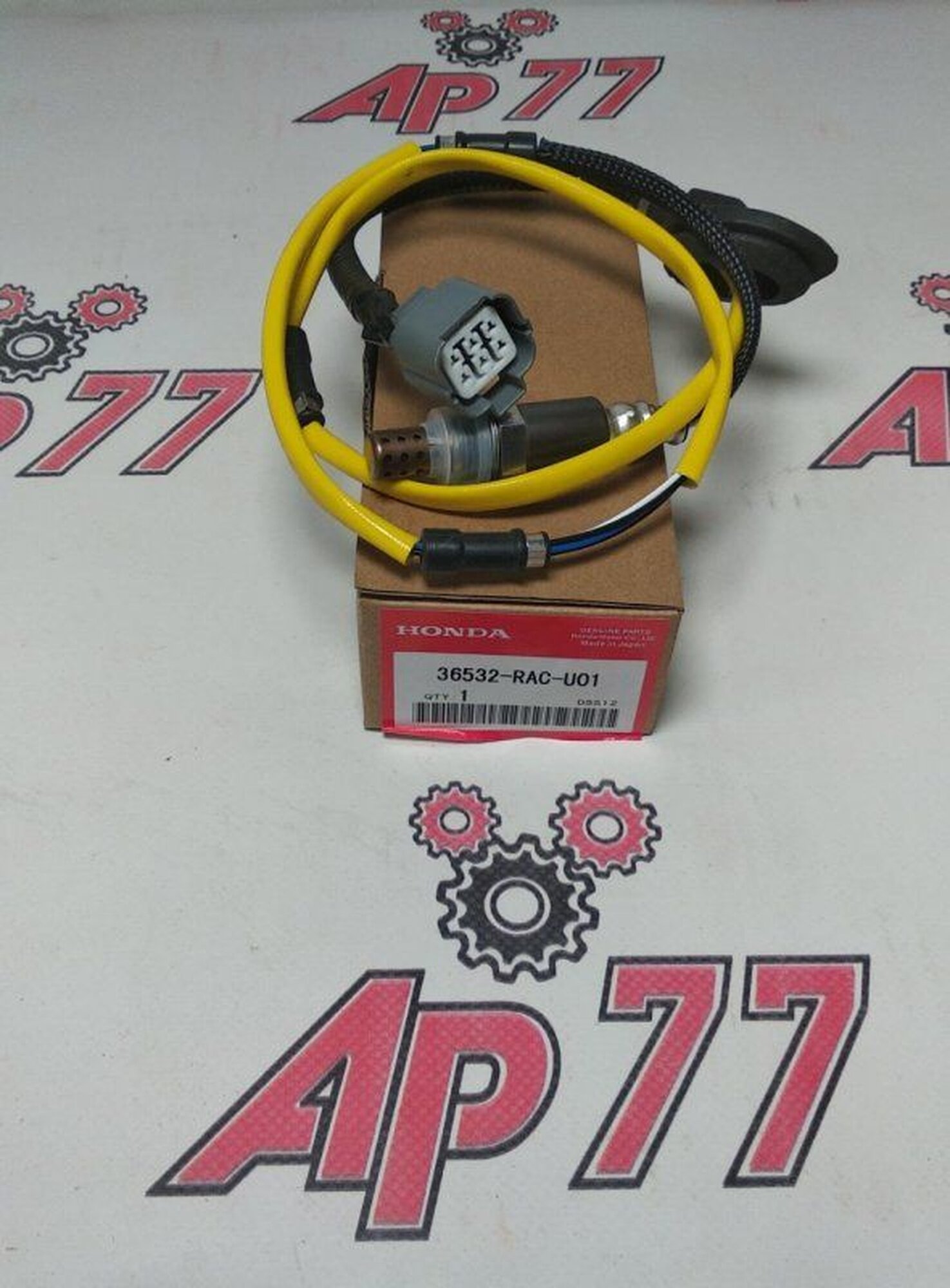 Датчик кислорода (лямбда-зонд) Denso 36532RACU01 для Honda K20A, 1 шт.