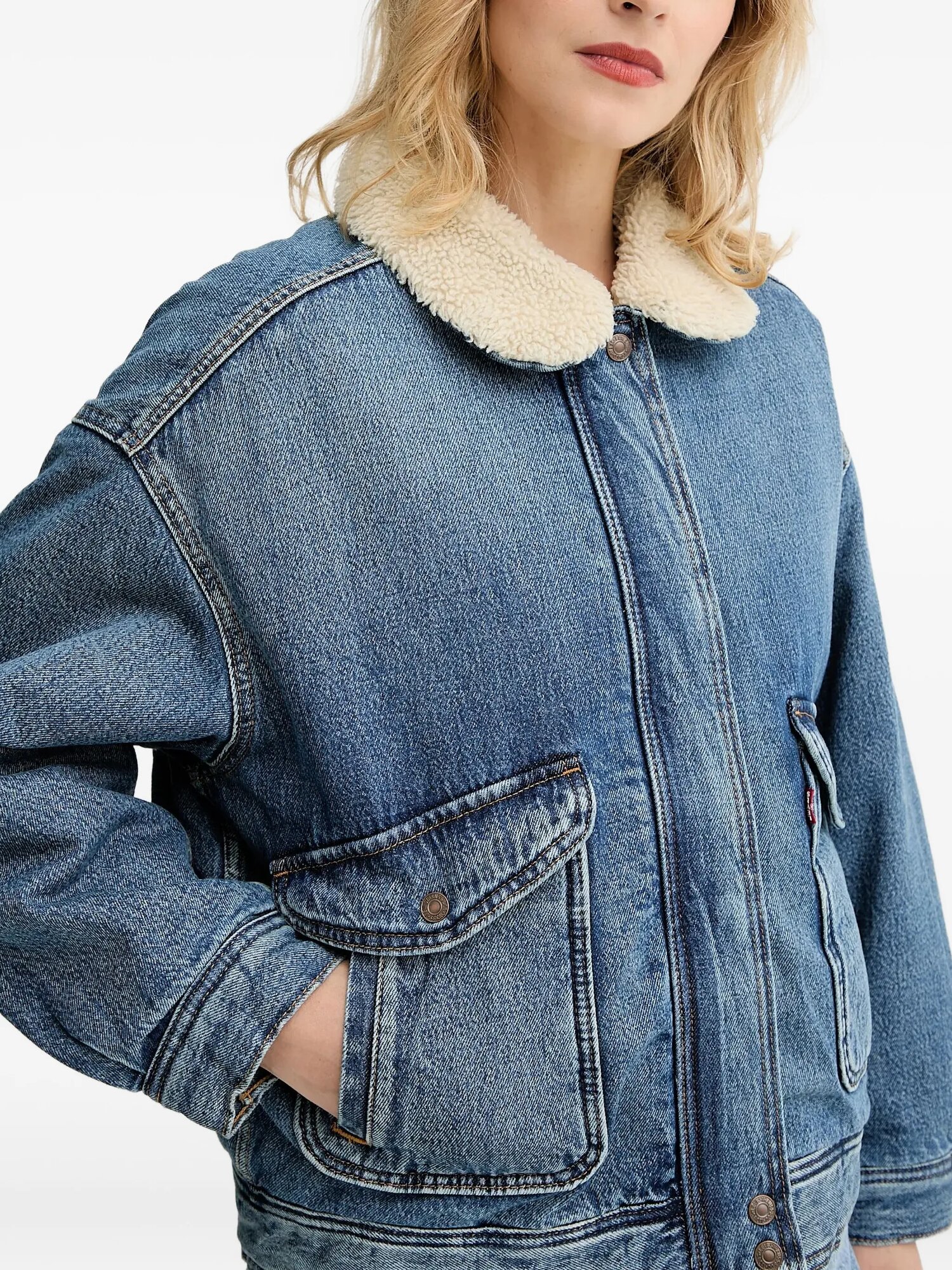 Куртка Levi's, размер XS, blue — фото 1