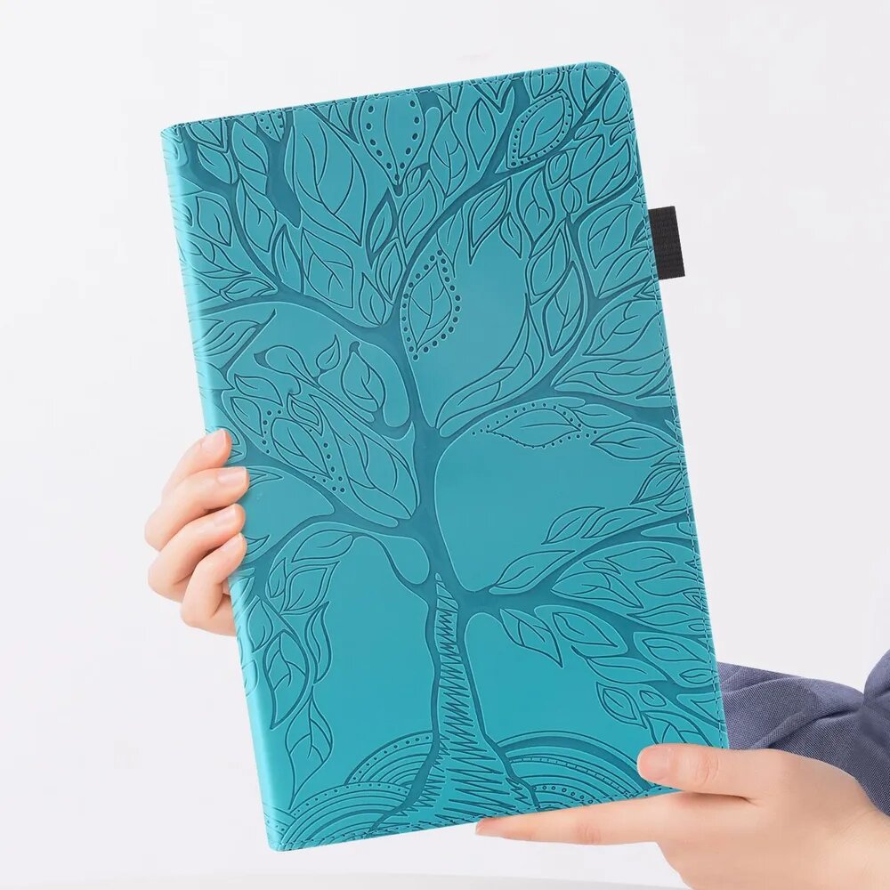 Чехол премиальный для планшета Samsung Galaxy Tab S6 Lite 2020 2022 2024 (10.4') (P610, P613, P615, P619, P625) Защитная оболочка с рисунком Древа жизни