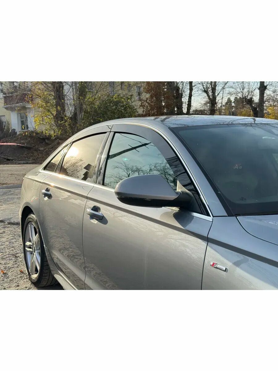 Дефлекторы на окна AUDI A6 IV (C7) 2011-2018 седан