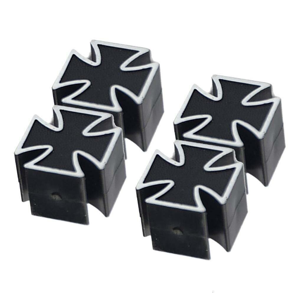 Колпачки для золотников 4 шт, Черный