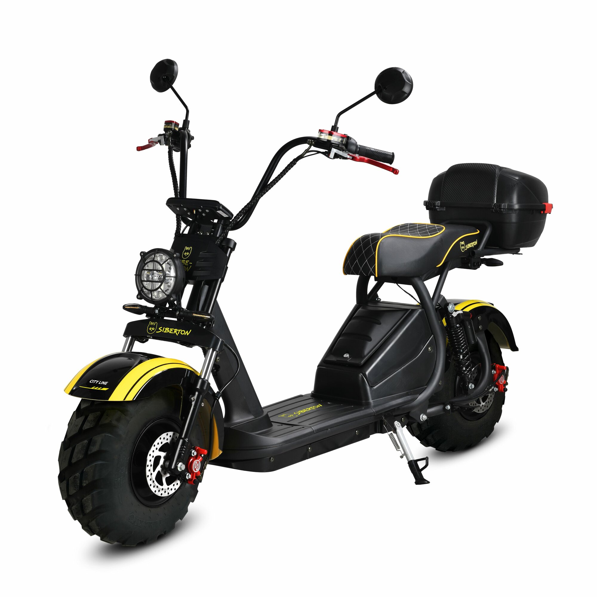 Электроскутер Siberton Pro 2000W, 60V/21AH