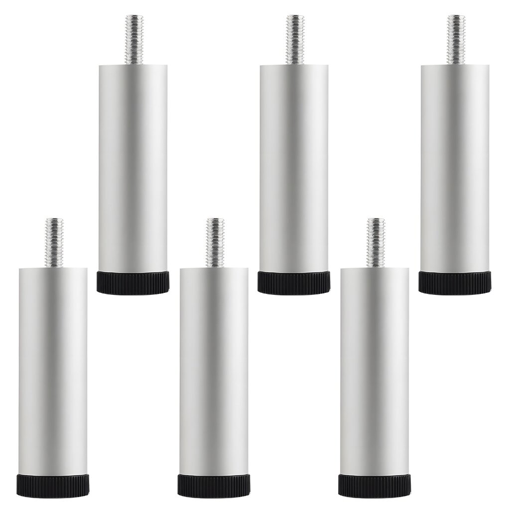 6 шт Тяжелых Подступенков для ножек кровати с регулируемой высотой 3,4 дюйма Противоскользящие ножки