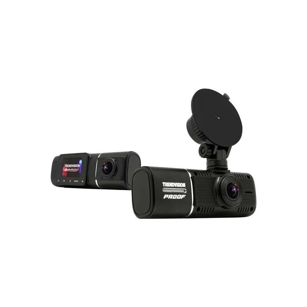 Видеорегистратор TrendVision "Proof PRO", 2 камеры, Full HD, IPS-дисплей, 150° — фото 1