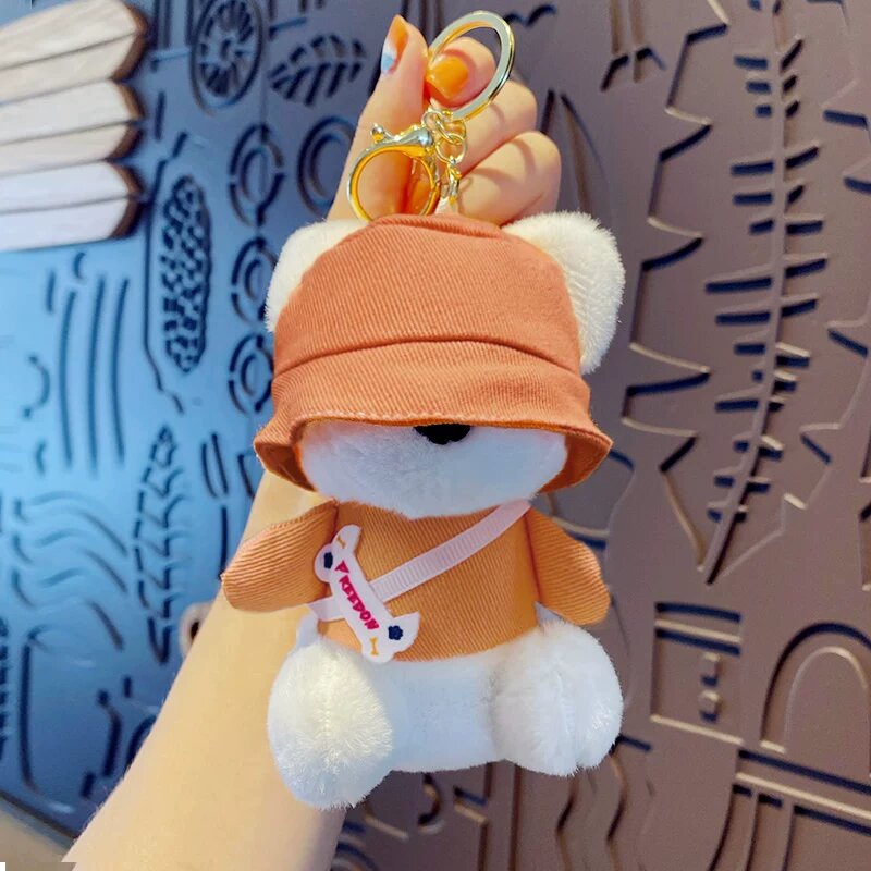 Плюшевый брелок-подвеска для ключей и рюкзака в виде кошки Тайяки, японская мягкая милая кукла, украшение, небольшой