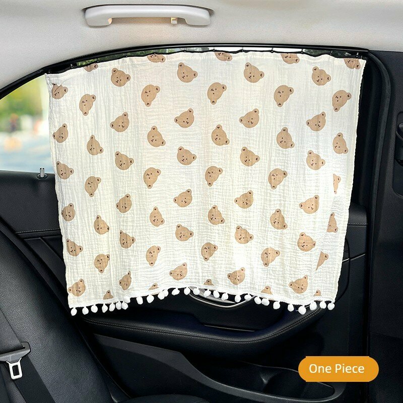 Солнцезащитная шторка для автомобиля, защита от солнца и теплоизоляция для окон, летняя светозащитная шторка-роллета