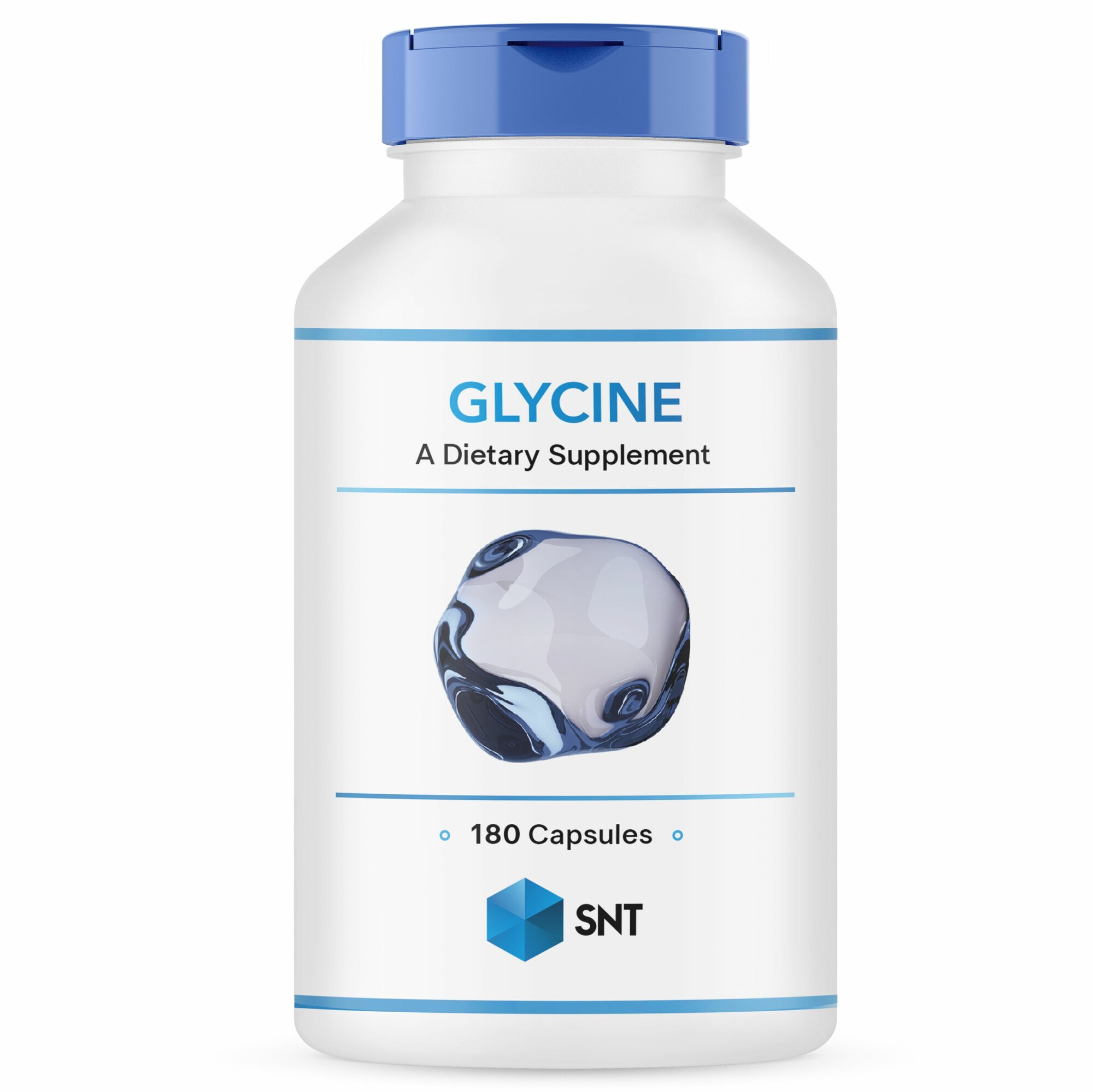 SNT Glycine Глицин СНТ 1г 180 капсул