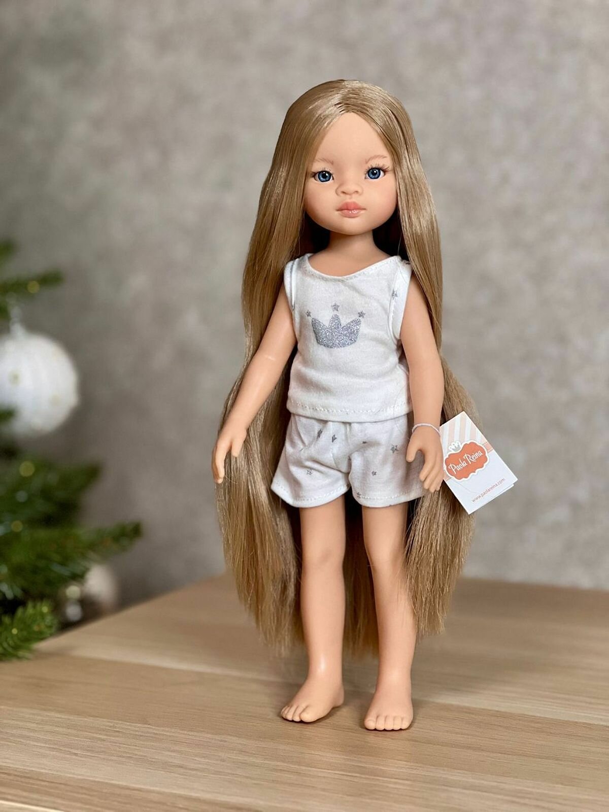 Кукла для девочки 32 см Маника виниловая (13208)