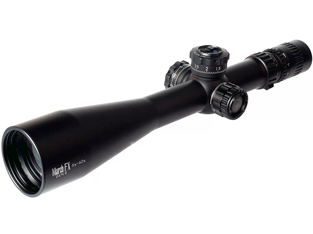 Прицел March-Fx 5-40X56 Gen Ii Fml-Pdki Ffp, Подсветка