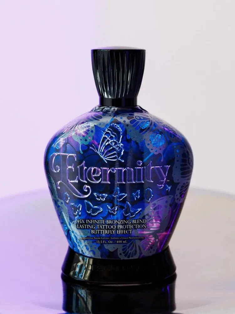 Designer Skin "Eternity", лосьон для загара с бронзирующим комплексом и гиалуроновыми кислотами, 400 мл