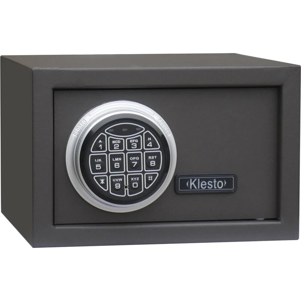 Сейф Klesto EM-17, для ценностей и документов, напольный, мебельный, 170x260x230мм