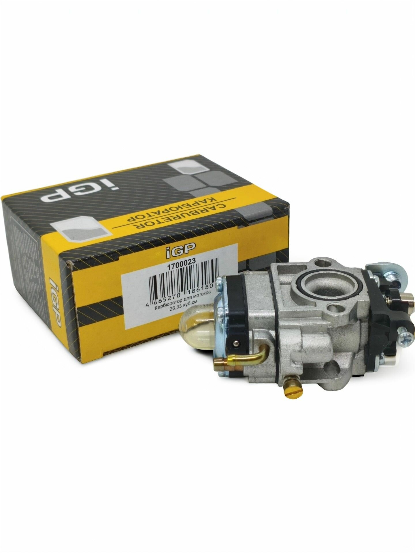 Карбюратор Champion триммера T221-Т337, мотопомпы GP27-II, высотореза PP126 опрыскивателя PS227, PS226