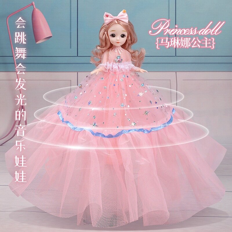 2024 Новый набор кукол Барби, поющих и танцующих, подарочная коробка, принцесса, игрушка для девочек