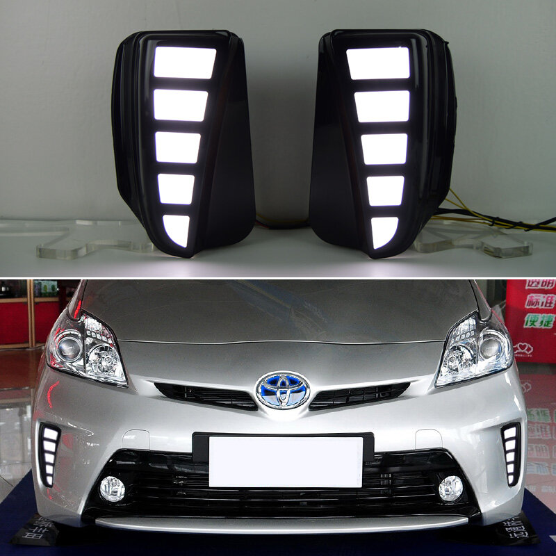 Фары автомобильные, 2 шт, арт. Toyota Prius XW30 Restyling 2012-2015