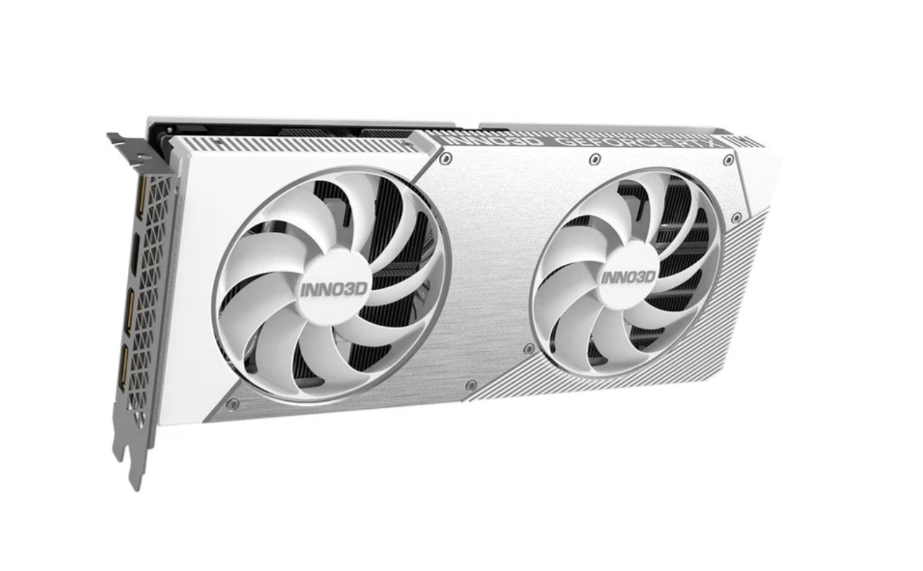 Видеокарта Inno3D GeForce RTX 5060 Ti 16GB Twin X2 OC White N506T2-16D7X-191073W