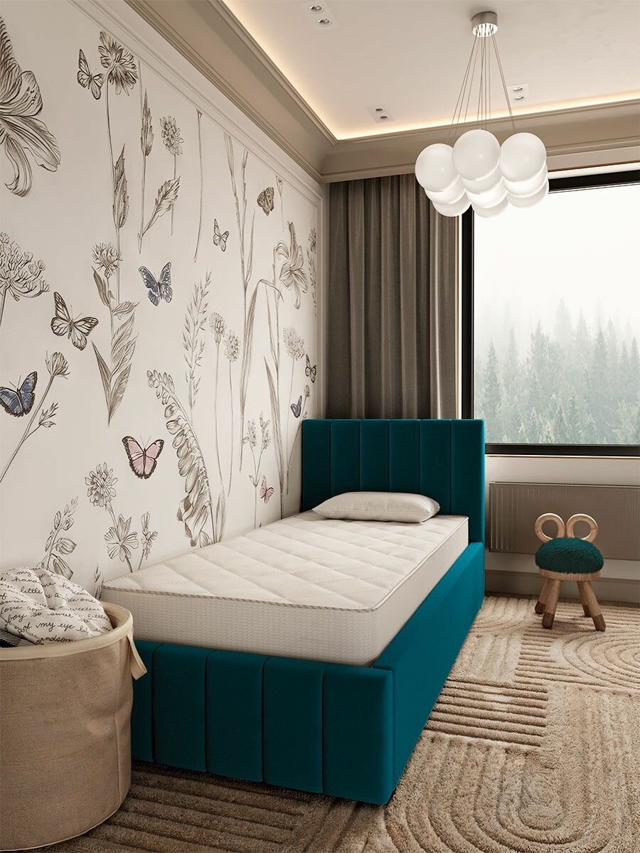 Микс Интерьер кровать Милан 90х200 с подъемным механизмом