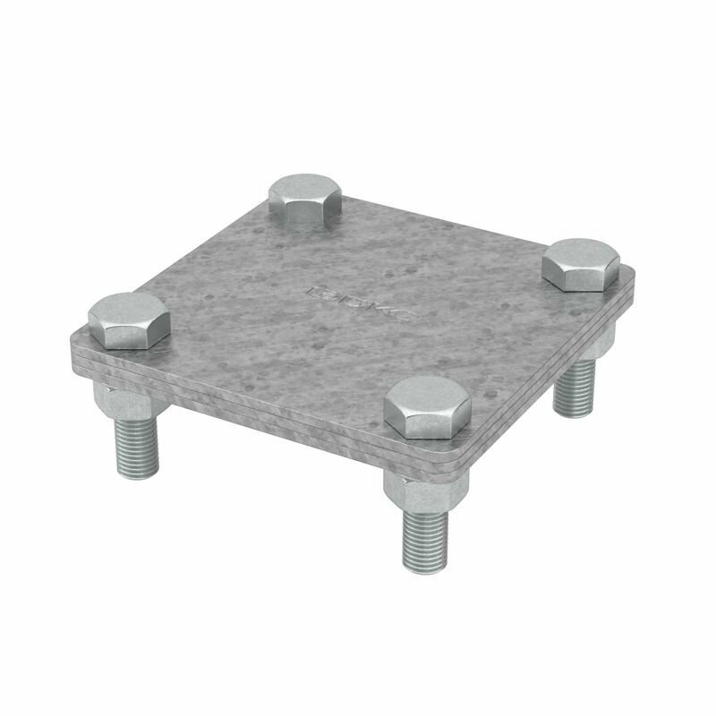 Соединитель кабельных сегментов DKC 25-40 мм, полоса-полоса, с разделительной пластиной 80х80 мм