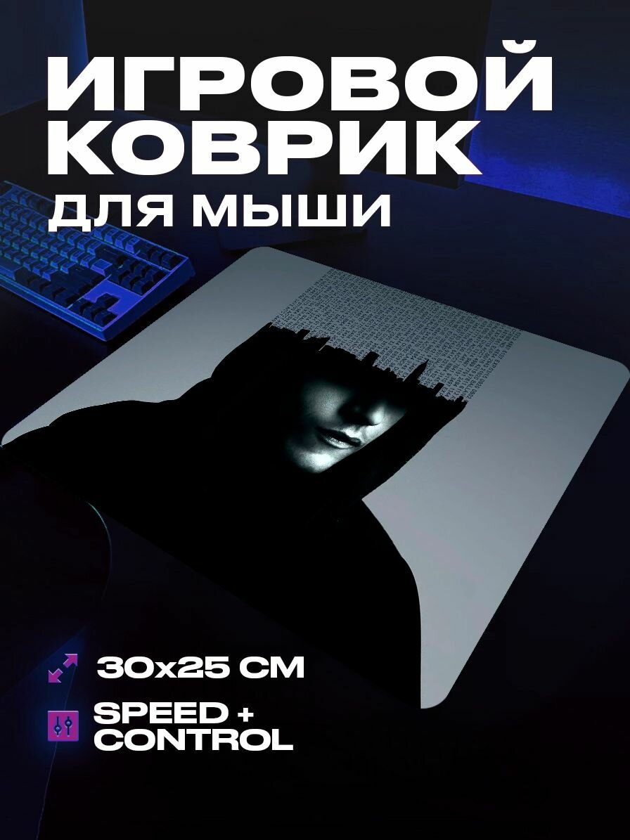 Коврик для мыши игровой Мистер Робот 30x25 см ProSleeves