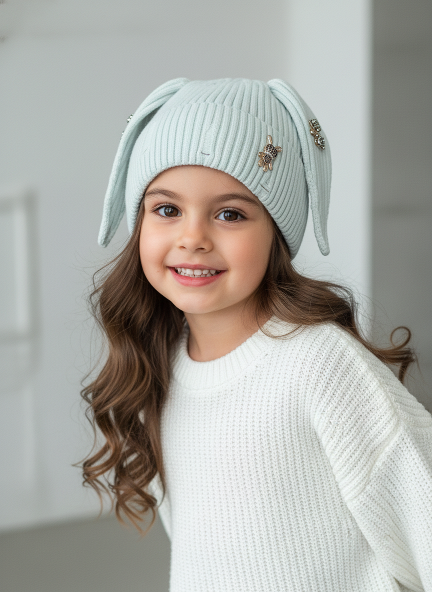 Шапка-бини шапки весна для девочек
