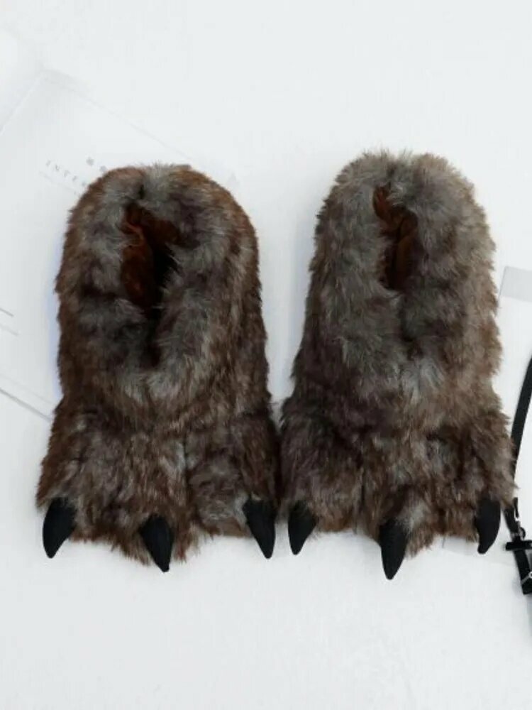 Тапочки Semybear тапочки с когтями мужские кигуруми