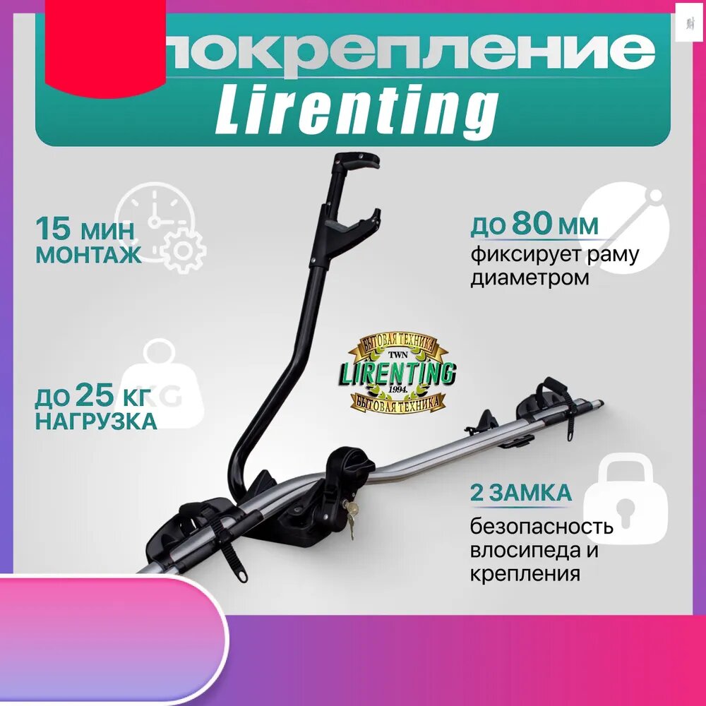 Велобагажник на автомобиль, Крыловидная поперечина