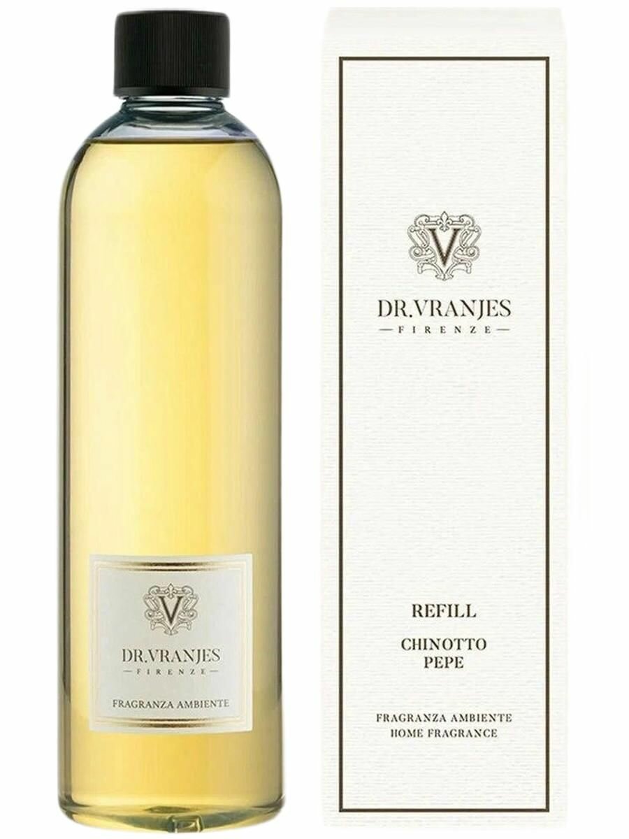 Dr.Vranjes - Chinotto Pepe Refill Plastic (померанец и перец) ароматизатор для дома 500 мл