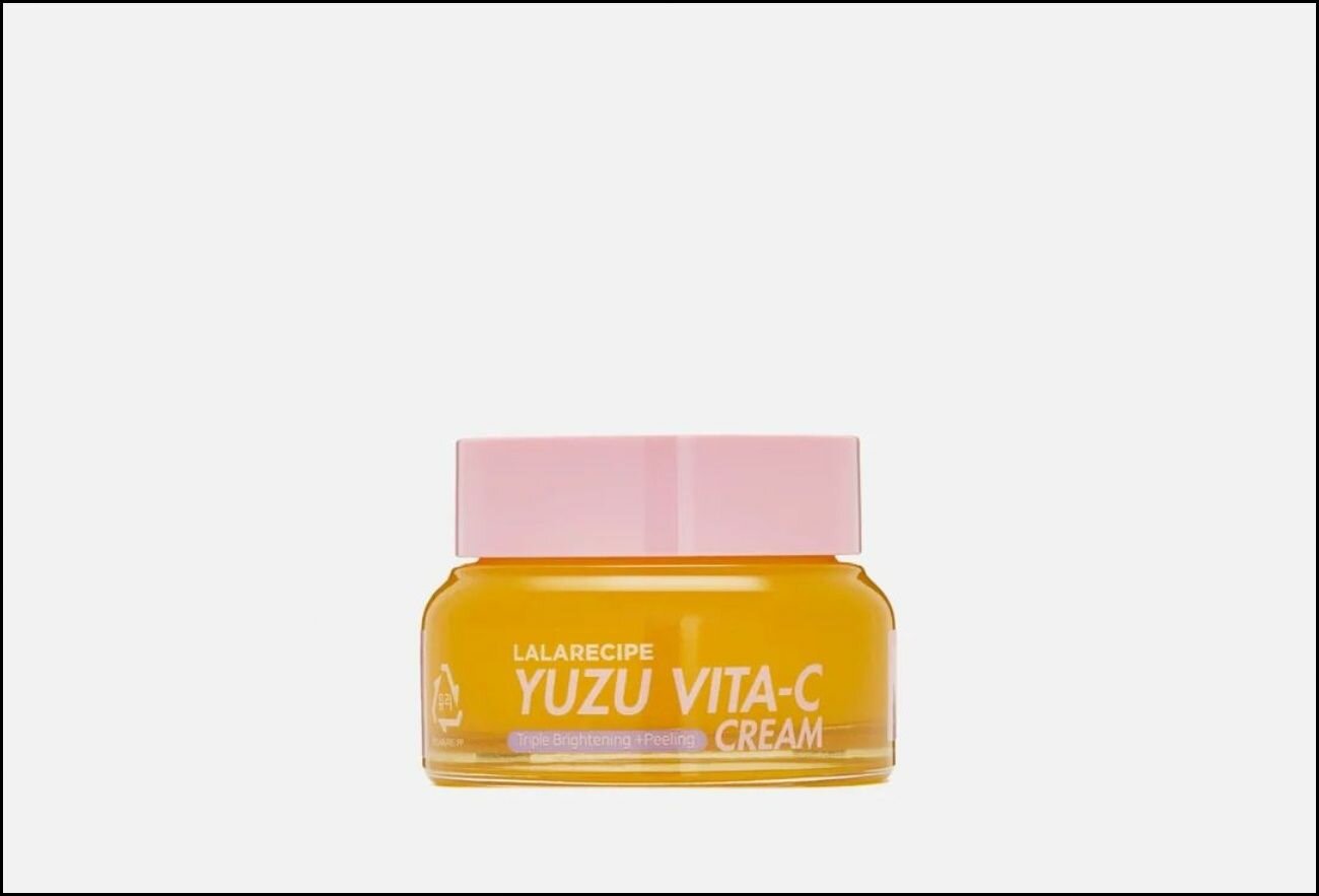 Крем для лица Yuzu vitac от Lalarecipe, бестселлер