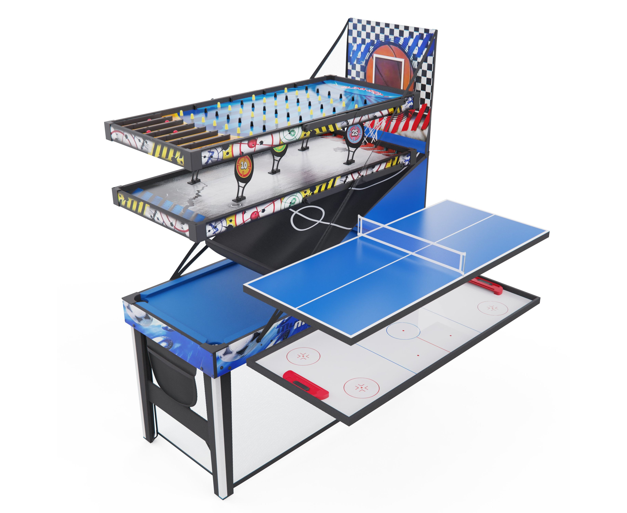 Игровой стол - трансформер DFC 40" 10 в 1 UY10185BL