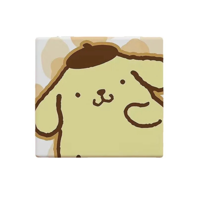 Портативное складное зеркало MINISO Hello Kitty Cinnamoroll Melody Бежевый, Style 16