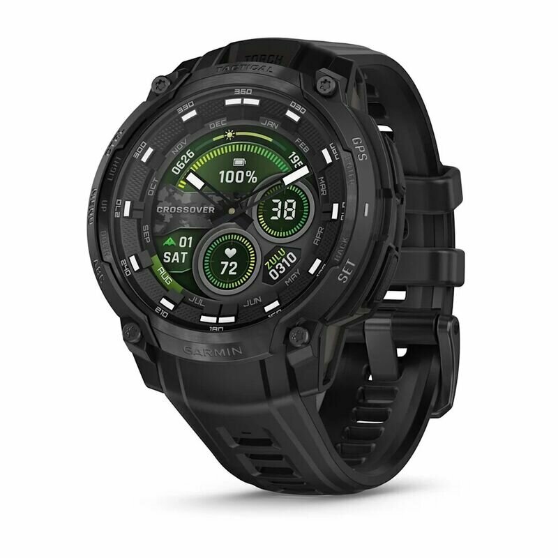 Смарт-часы Instinct Crossover Amoled Tactical Edition Black (010-03398-02)