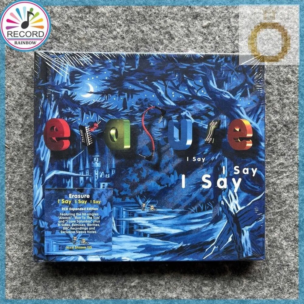 CD Erasure I Say I Say I Say CD 1Z04109 запечатанный совершенно новый альбом-nironghao