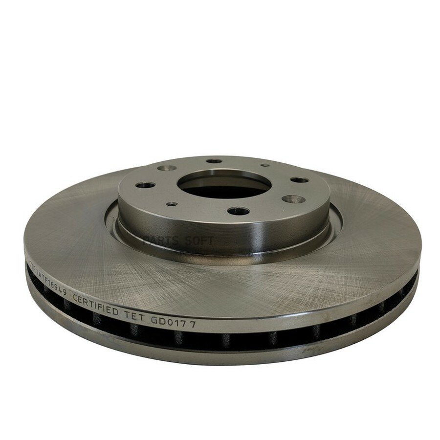 CTR GD0177 Диск тормозной передний RENAULT Kangoo 1997-/ Logan 2004-/ Logan 2013-/ Megane 1995-2004/ Sandero 2 ()