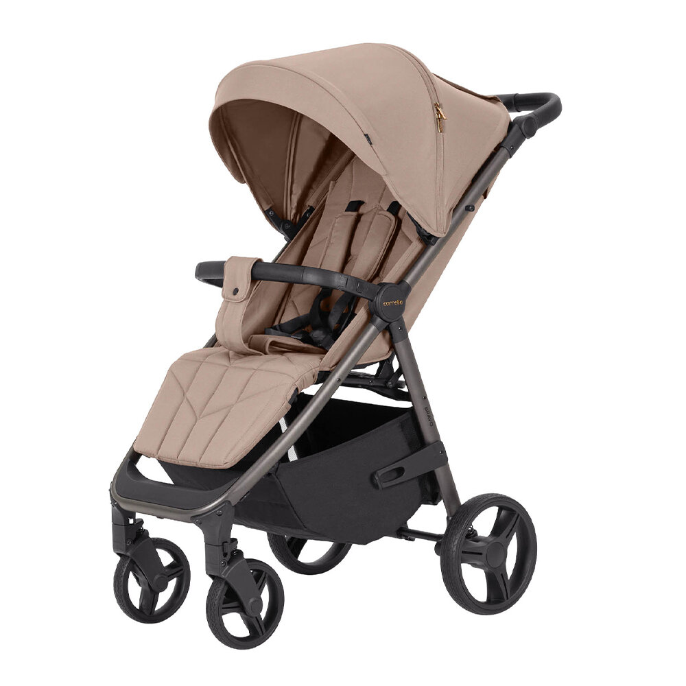 Прогулочная коляска Carrello Bravo, цвет Deep Beige / PU (Бежевый), артикул производителя CRL-8512PU