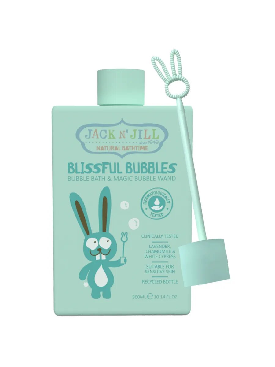 Jack N' Jill Пена для ванной и мыльные пузыри 2в1, пена для
