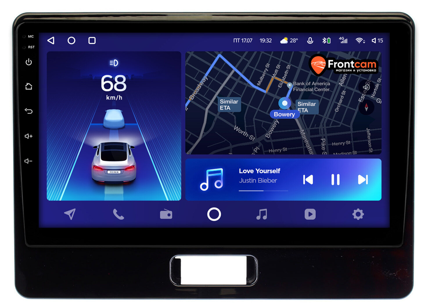 Штатная магнитола Suzuki Wagon R 6 2017-2024 Teyes CC2 PLUS 6/128 10" RM-10-974 Android 10 (4G-SIM, DSP, QLed)