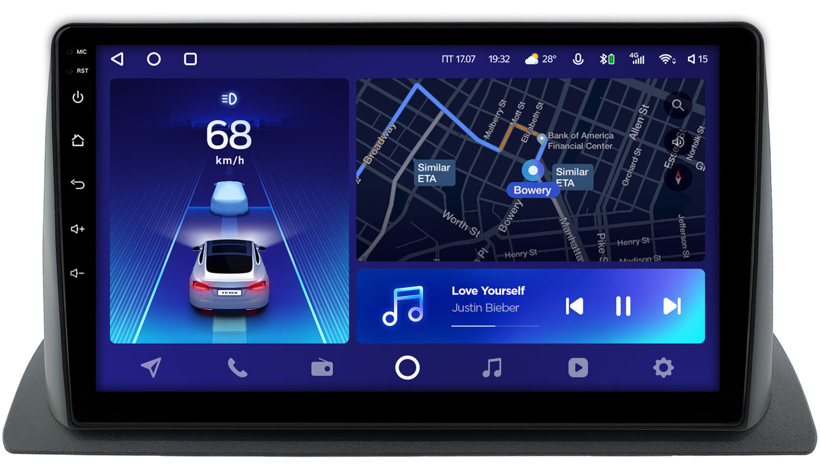 Штатная магнитола Teyes CC2 PLUS 6/128 10" RM-10-243 Honda CR-V 6, Breeze 2 2022-2024 Android 10 (4G-SIM, DSP, QLed)