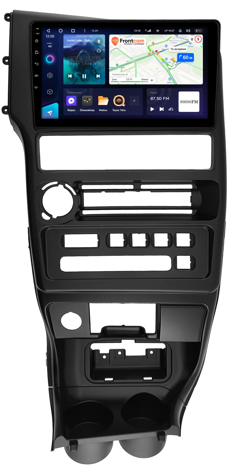 Штатная магнитола Lada ВАЗ 2108 SAMARA 1984-2005, 2109 SAMARA 1987-2006, 21099 SAMARA 1990-2011 (черная) Teyes CC3 4/32 9" RM-9-0612 Android 10 (4G-SI