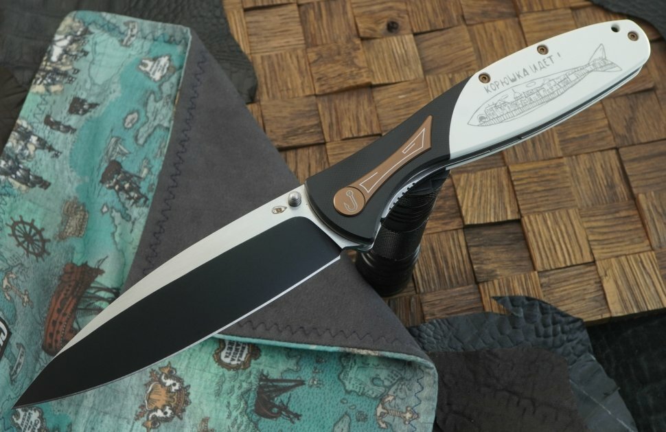 Складной нож Reptilian Корюшка 03-1