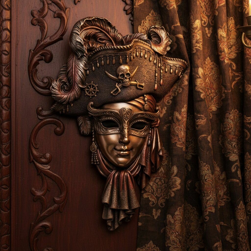 Венецианская маска Пират