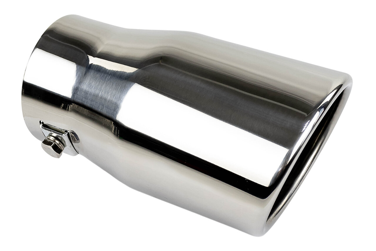 Овальная насадка глушителя Sal-Man HJ-428 d85х65мм из нержавеющей стали