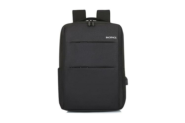 Рюкзак мужской GKY Oxford стандартный, 5628042, чёрный/серый/синий/красный
