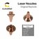 Cloudray 3D Лазерное Сопло Raytools G Type 2.0mm, Single Layer
