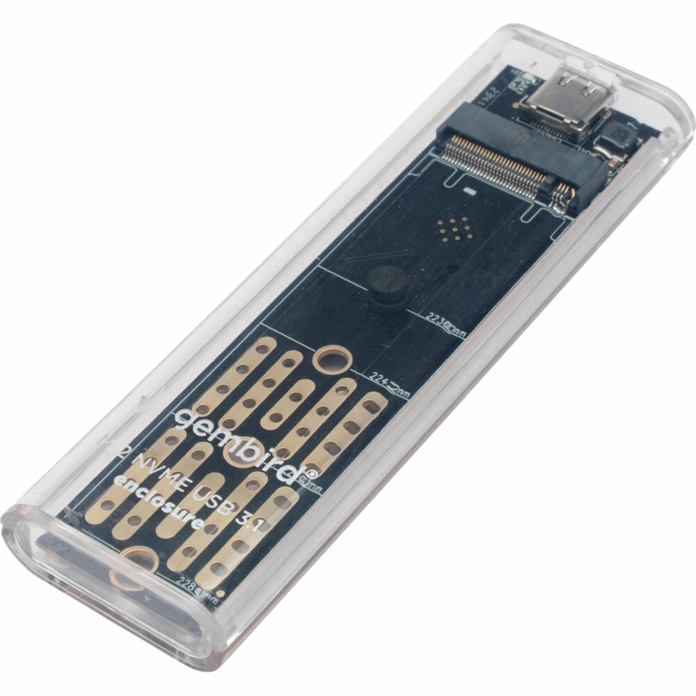 Внешний корпус для M2 NVME Gembird EEM2-NVME-2