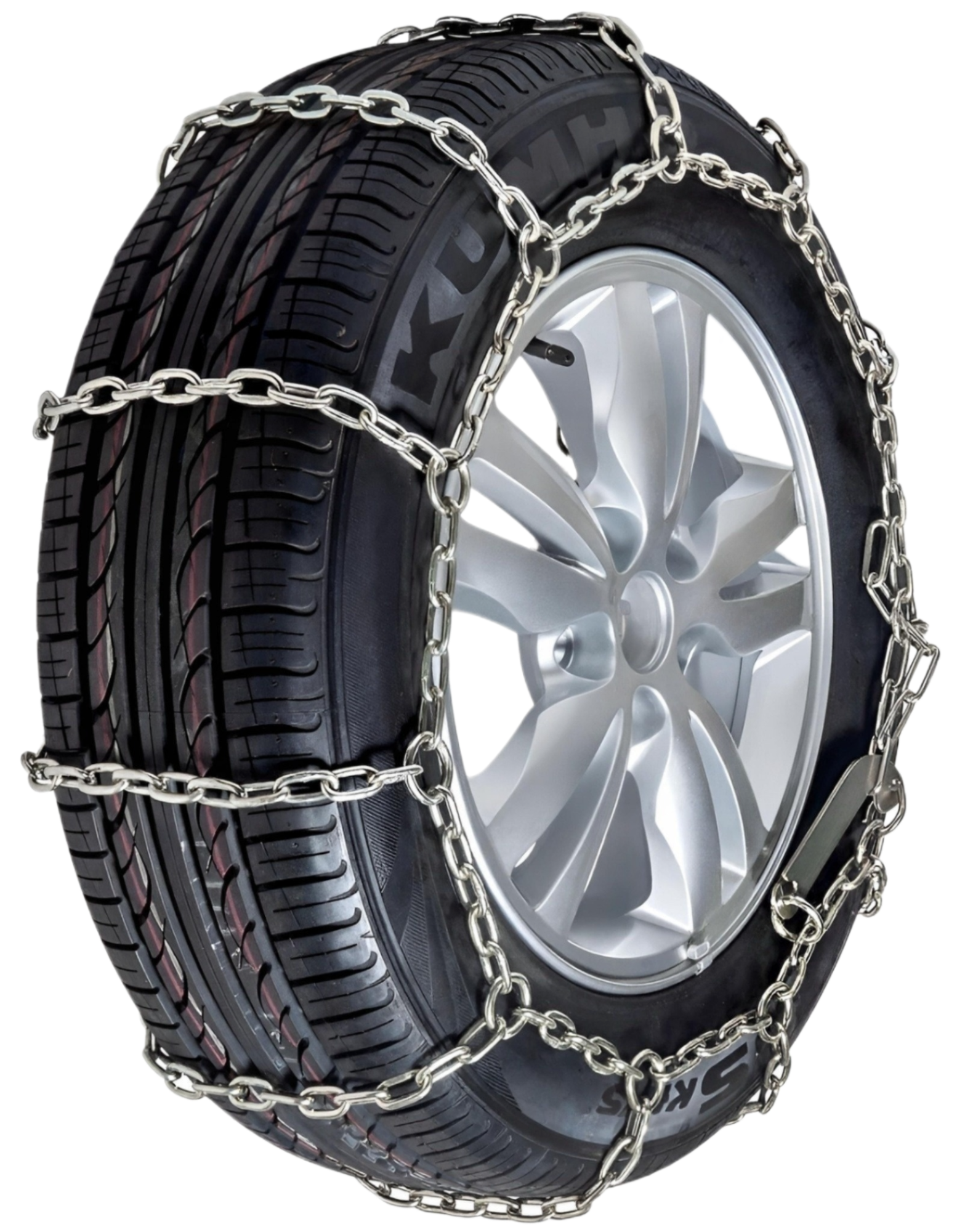 Цепь противоскольжения 155-185/65-80/R13/Звено D6/D5мм Конструкция Лесенка/2 штуки