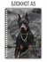 Блокнот Доберман , Doberman, блокнот А5