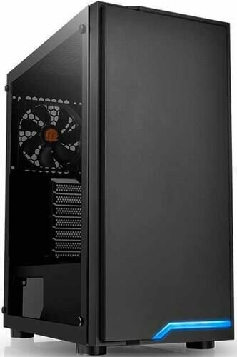 Компьютерный корпус Thermaltake H100 TG (CA-1L4-00M1WN-02) черный - Mid Tower, ATX, USB 3.2 Gen1 Type A