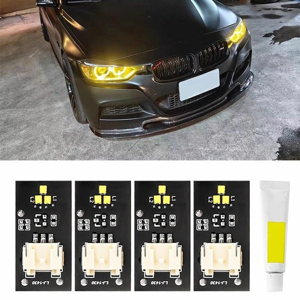 Дневные ходовые огни для BMW 3 Серии для F30 F31 F34 2012-2015 Ксеноновая Фара