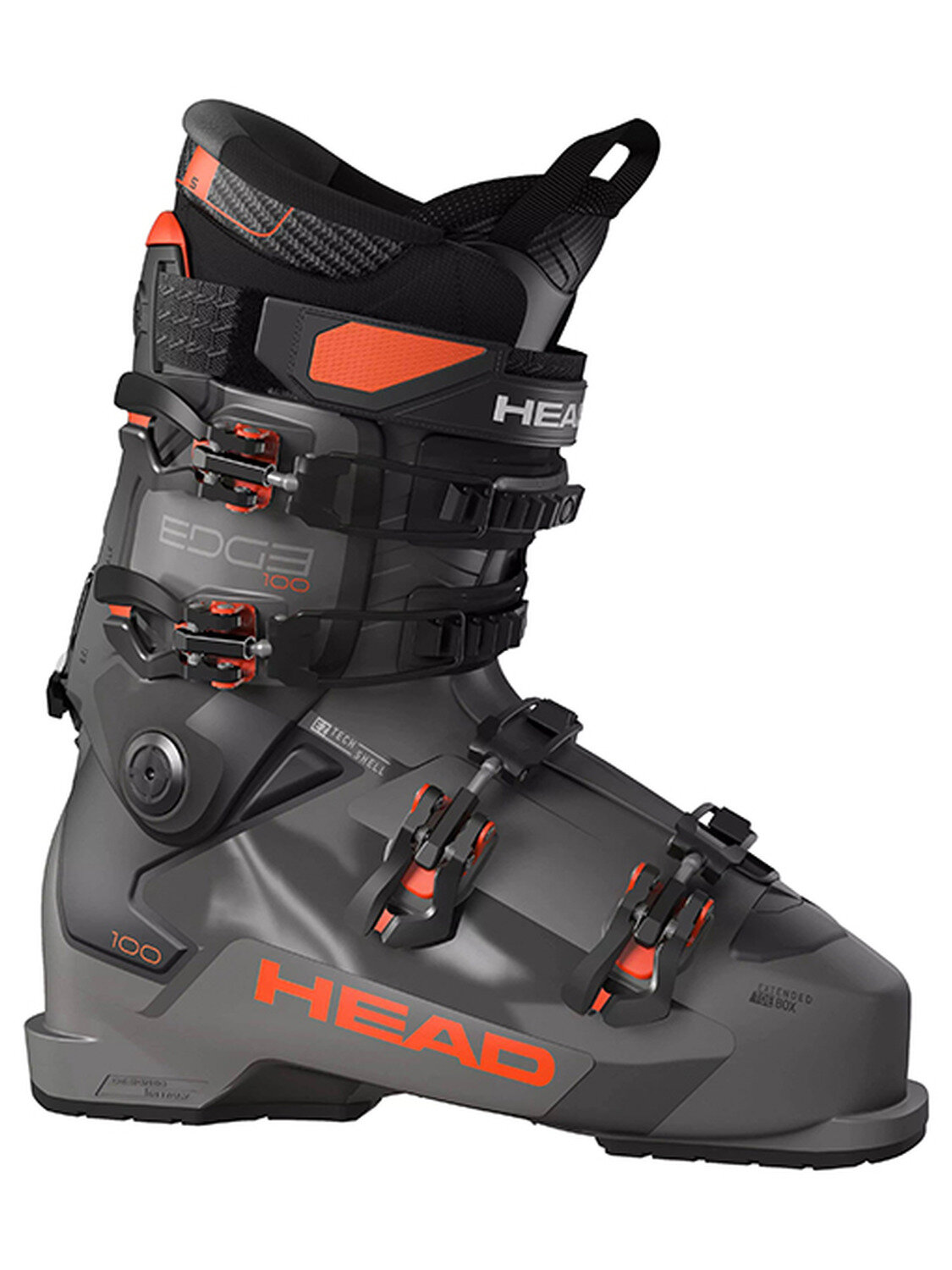Горнолыжные ботинки Head Edge 100 HV Anthracite/Red 24/25 , для мужчин , черный